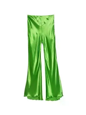 Erika Cavallini High-waisted Trousers - Green