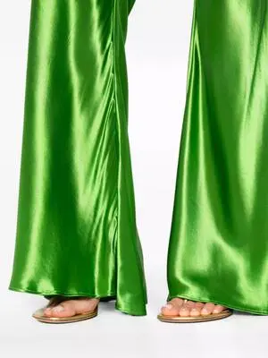 Erika Cavallini High-waisted Trousers - Green