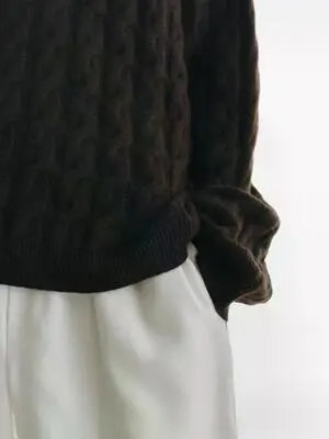 LISA YANG Seymour Cable-knit Sweater