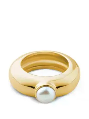 Éliou Juliette Pearl-embellished Ring - Gold