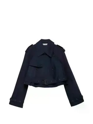 JW ANDERSON Belted Boxy-fit Cropped Parka Jacket