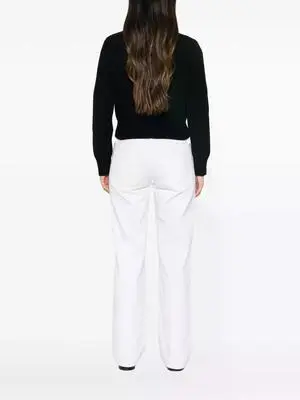 A.p.c. Jenn Ribbed-knit Cardigan - Blue