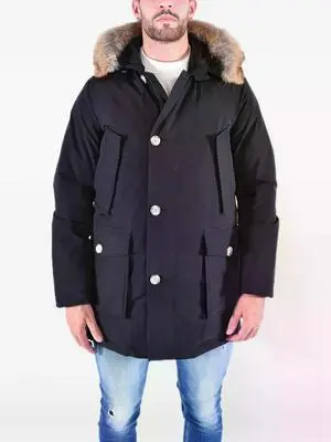 Woolrich Arctic Detachable Fur Parka - Black
