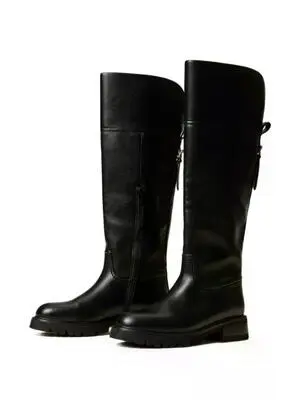 TWINSET Buckle-strap Knee-high Boots