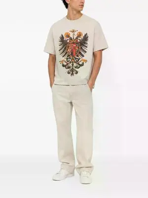 MELT Graphic-print T-shirt - Neutrals