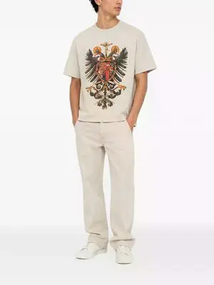 MELT Graphic-print T-shirt - Neutrals