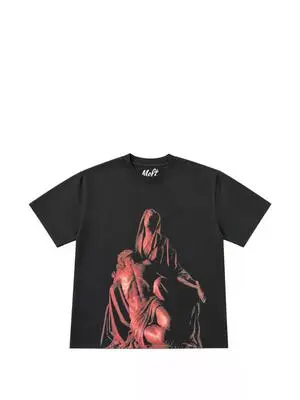 MELT Graphic-print T-shirt - Black