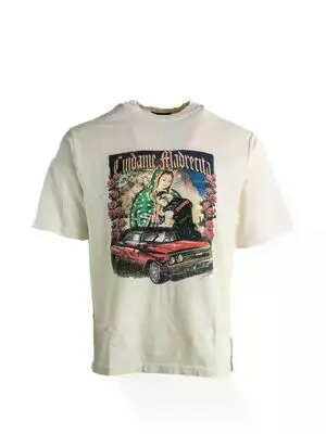 WILLY CHAVARRIA Graphic-print Distressed T-shirt