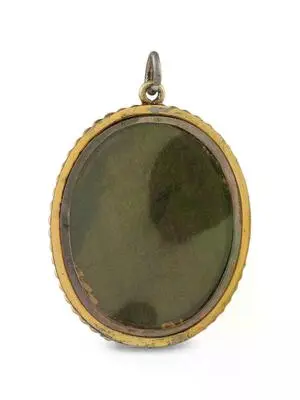 LB EXCLUSIVE Pietra Dura Floral Brooch - Gold