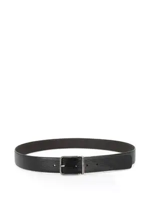 Zegna Textured Leather Belt