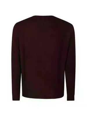 FILIPPO DE LAURENTIIS Crew-neck Wool Sweater - Red