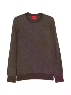 BOSS Crew-neck Sweater - Brown