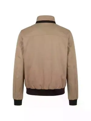 MOORER Koller Button-up Bomber Jacket - Neutrals