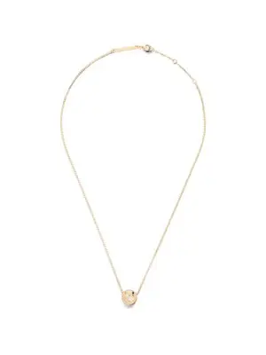 Loewe Anagram Silver Necklace - Gold