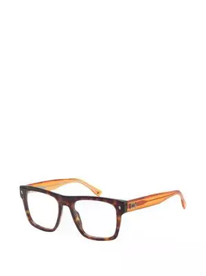 Dsquared2 Icon Square-frame Glasses - Brown