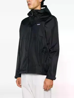 Patagonia Hooded Logo-patch Jacket