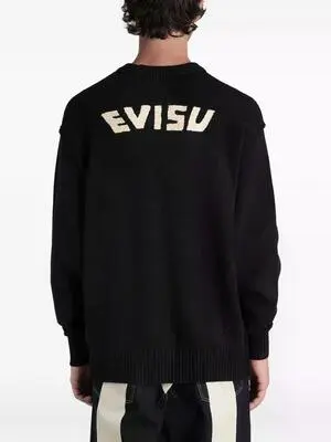 EVISU Seagull-intarsia Sweater