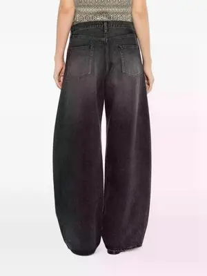 SSSTEIN Deformation Wide-leg Jeans