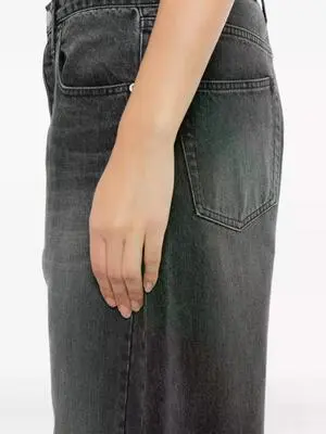 SSSTEIN Deformation Wide-leg Jeans