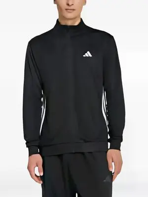 Adidas Workout Essentials 3-stripes Zip-up Sweater