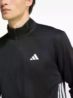 Adidas Workout Essentials 3-stripes Zip-up Sweater