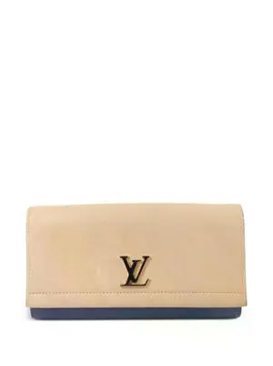 LOUIS VUITTON Lockme Ii Wallet - Neutrals