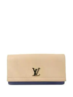 LOUIS VUITTON Lockme Ii Wallet - Neutrals