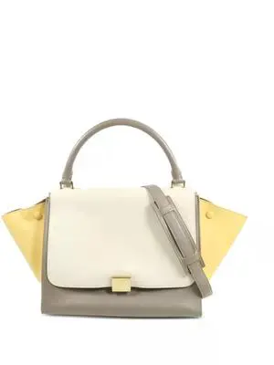 Celine Medium Trapeze Tote Bag - Grey