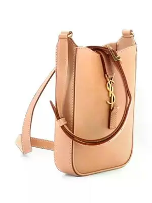 Saint Laurent Le 5 A 7 Vertical Shoulder Bag Leather Mini Crossbody Bag