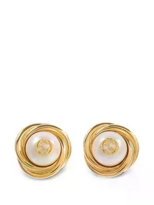 Gucci Interlocking G Clip-on Earrings