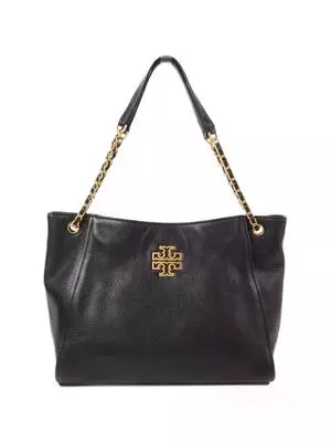 Tory Burch Britten Chain-link Shoulder Bag - Black