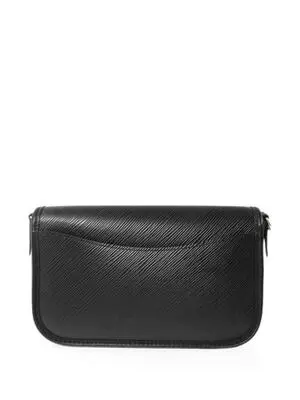 LOUIS VUITTON Buci Epi Leather Shoulder Bag - Black