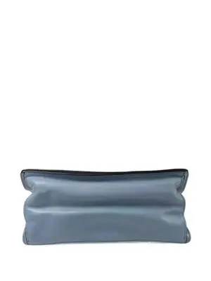 Prada Triangle Logo Leather Shoulder Bag
