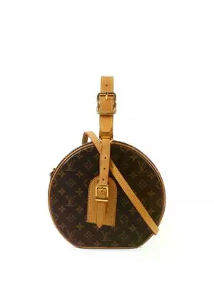 LOUIS VUITTON Petite Boîte Chapeau Two-way Mini Handbag - Brown