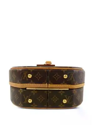 LOUIS VUITTON Petite Boîte Chapeau Two-way Mini Handbag - Brown