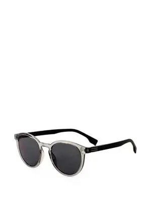 BOSS Round-frame Sunglasses - Grey