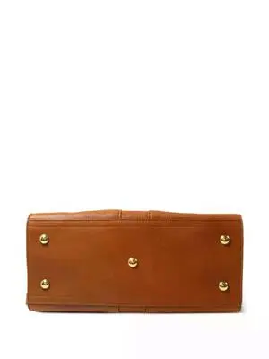 Saint Laurent Chyc Cabas Shoulder Bag - Brown