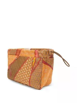 Hermès Fourbi 25 Silk Pouch - Orange