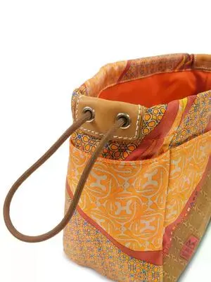 Hermès Fourbi 25 Silk Pouch - Orange