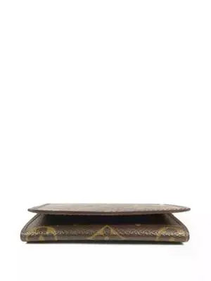 LOUIS VUITTON Monogram Card Case - Brown