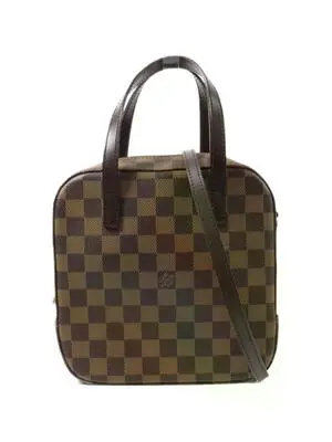 LOUIS VUITTON Spontini Damier Shoulder Bag - Brown