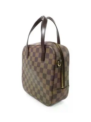LOUIS VUITTON Spontini Damier Shoulder Bag - Brown