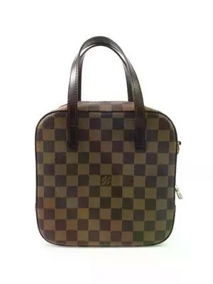 LOUIS VUITTON Spontini Damier Shoulder Bag - Brown