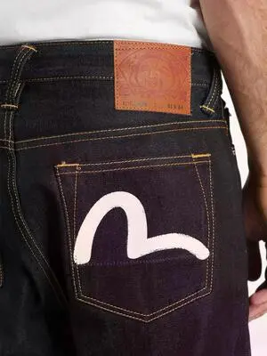 EVISU Seagull-print Jeans