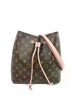 LOUIS VUITTON Neo Noe Monogram Bucket Bag - Brown
