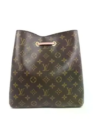 LOUIS VUITTON Neo Noe Monogram Bucket Bag - Brown