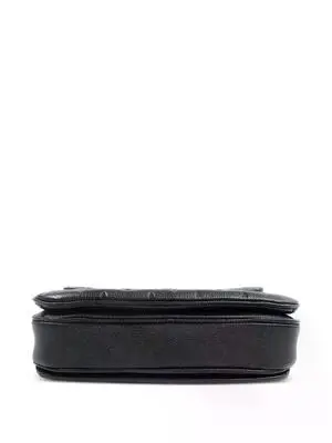 LOUIS VUITTON Pochette Metis Monogram Empreinte Shoulder Bag - Black