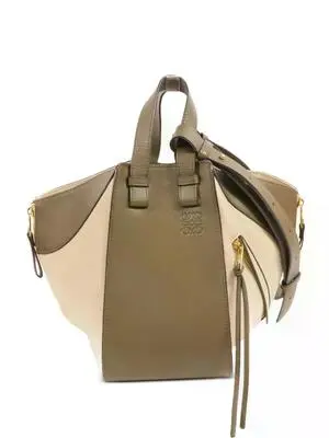 Loewe Medium Hammock Two-way Shoulder Bag - Green