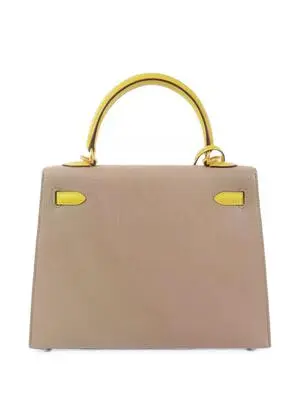 Hermès 2023 25 Kelly Tote Bag - Grey