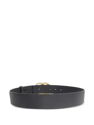 Gucci Gg Marmont Leather Belt - Black